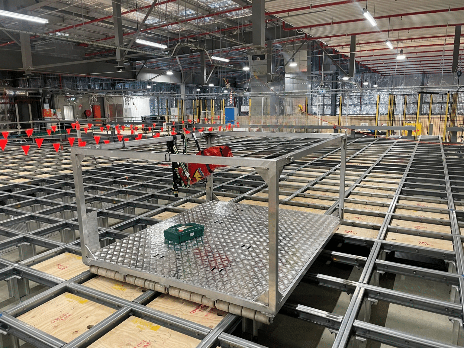 Custom Height Safety Solutions for Coles’ Automated Warehouse